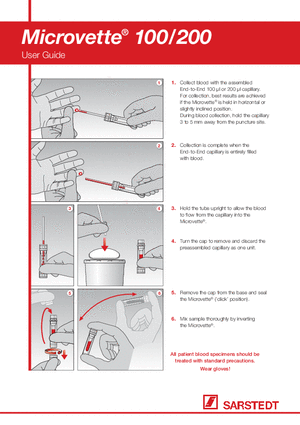Microvette® 200 LH - Sarstedt